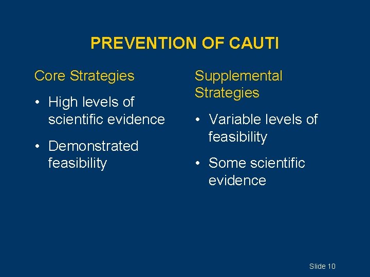 AGS Catheterassociated Urinary Tract Infection CAUTI in the