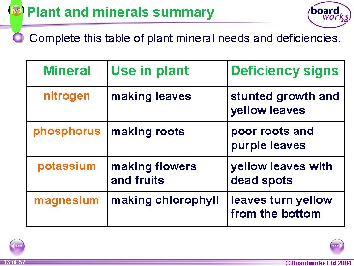 Contents Plant Nutrition How do plants make food