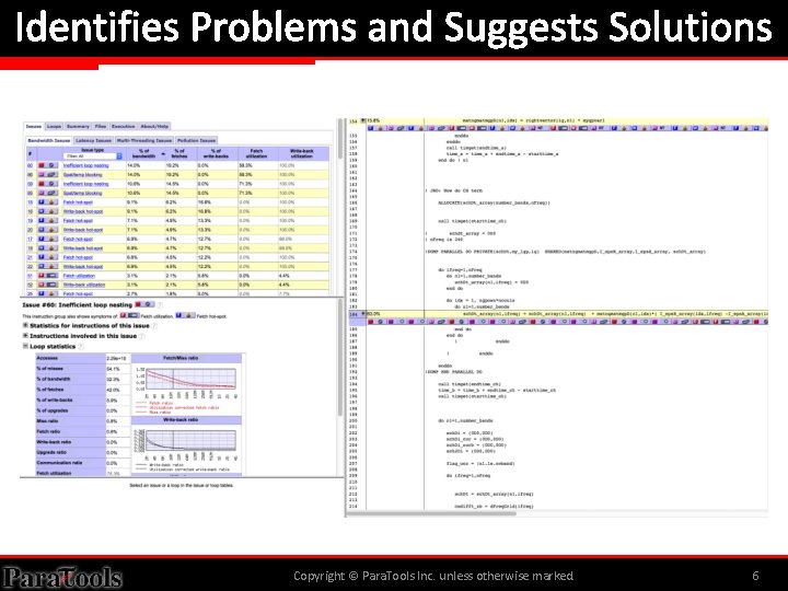 Introduction to Para Tools Thread Spotter Para Tools