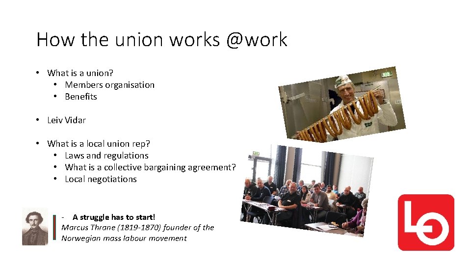 The Nordic model from a union perspective By