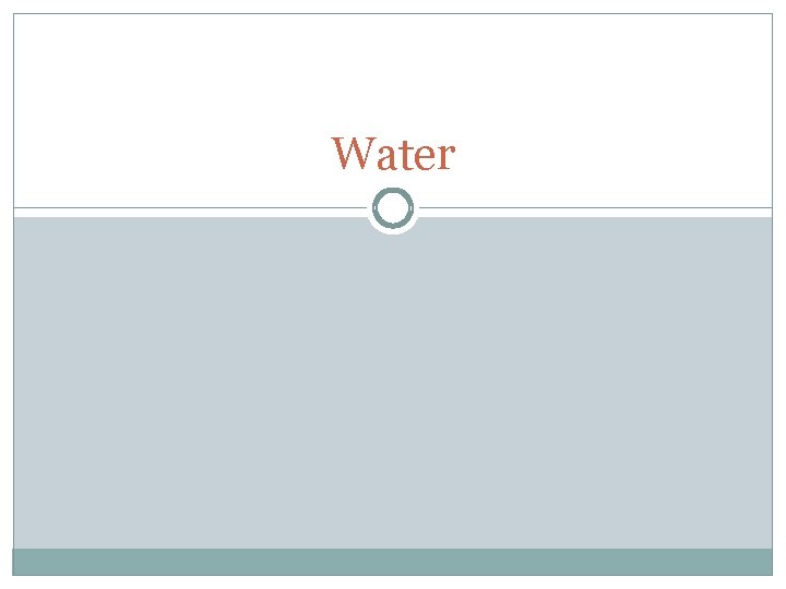 Water Bell Work Friday 1 6 4 What