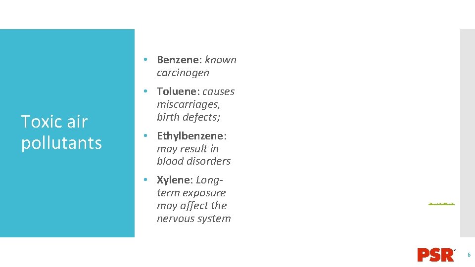 Health Impacts of Natural Gas Infrastructure November 2016