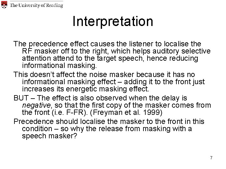Precedencebased speech segregation in a virtual auditory environment