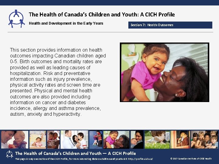The Health of Canadas Children and Youth A
