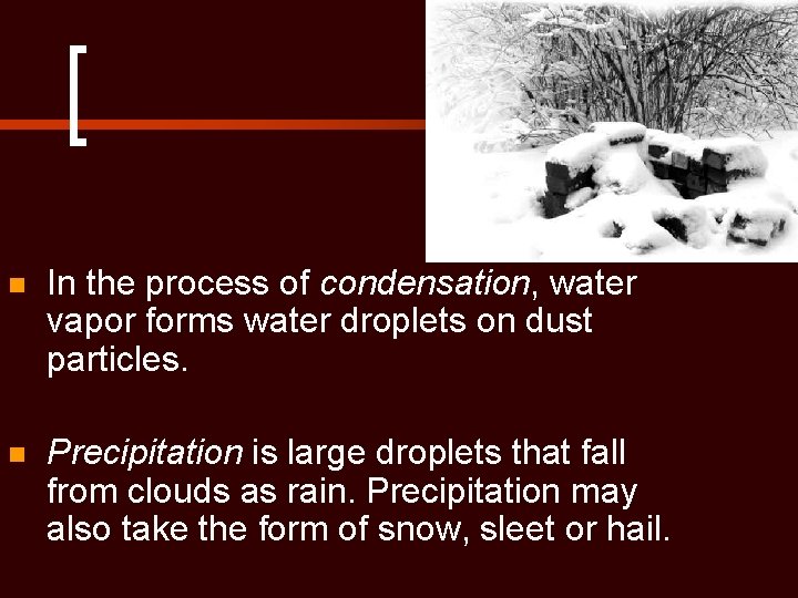 Chapter 3 Section 3 The Hydrosphere and Biosphere