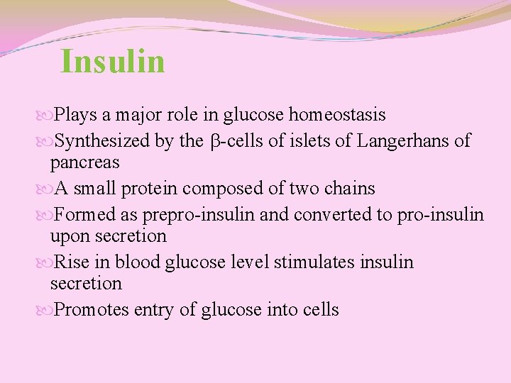 Glucose Homeostasis By Dr Sumbul Fatma Glucose homeostasis