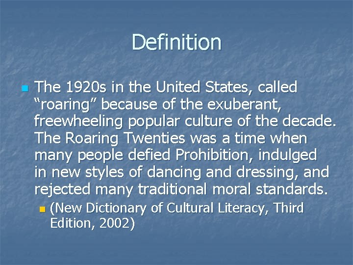 The Roaring 20s Canadian History Picture Analysis n
