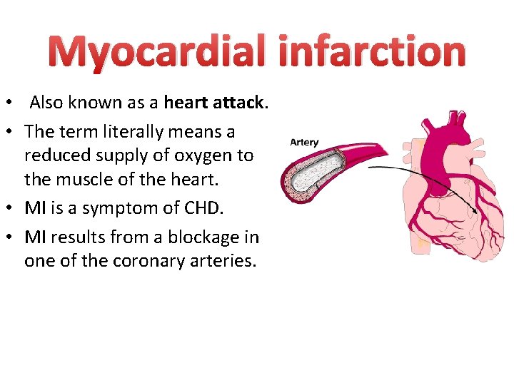 Heart disease WAL about diseases which can impair