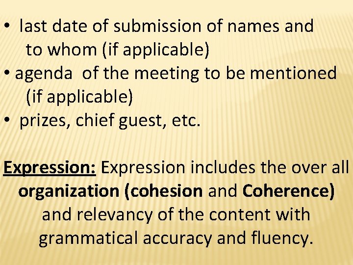 NOTICE WRITING Presented by P HOOL KANWAR P