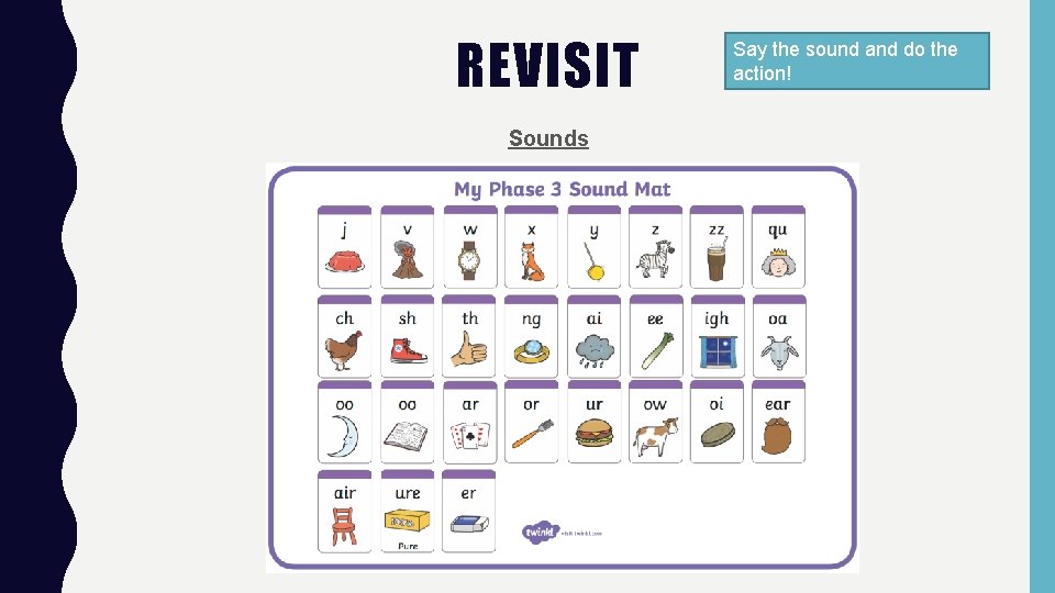 PHONICS THURSDAY TODAY WE ARE LEARNING HOW TO