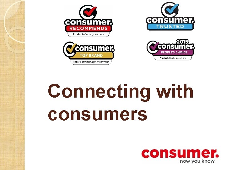 Connecting with consumers Dad sometimes the yardstick Marketing