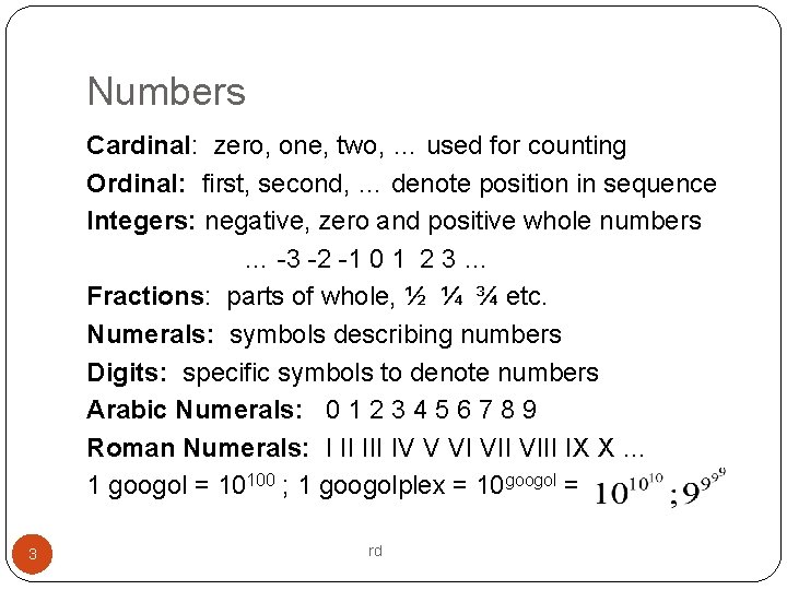 ENM 503 Fundamentals Numbers Bases Algebra Functions Equations
