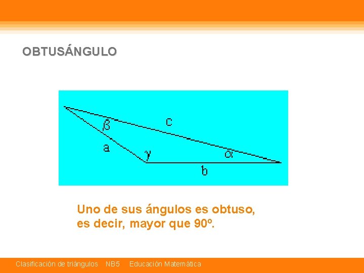 Clasificacin de tringulos NB 5 7 bsico Educacin