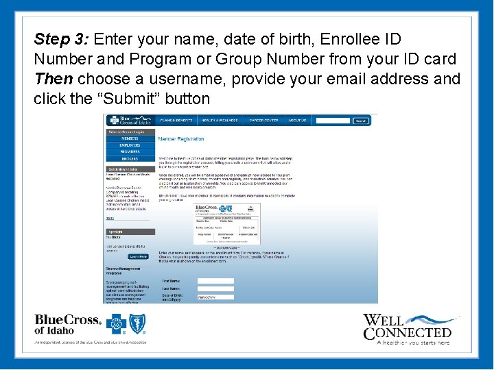 How to get started Register as a member