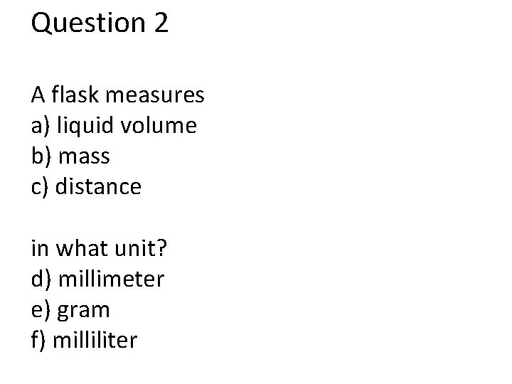 Measuring Using the Metric System in Science graduated