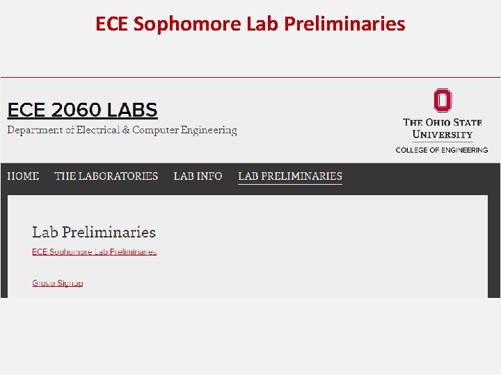 ECE 2060 Introduction Digital Logic Laboratories Gregg Chapman