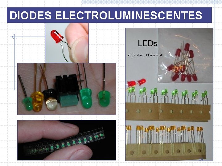 DIODES ELECTROLUMINESCENTES DIODE A JONCTION PN DIODE ZENER