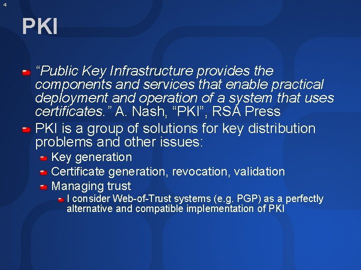 SEC 390 AtoZ of Public Key Infrastructure PKI