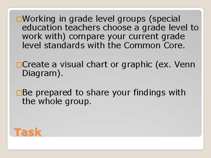 Transition to Common Core Para Los Ninos Jennifer