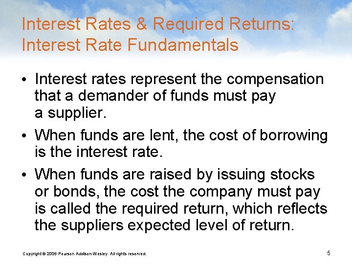 Chapter 6 Interest Rates And Bond Valuation Learning