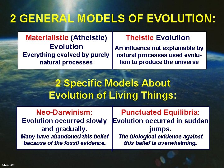 SETTING UP NONRELIGIOUS SCIENTIFIC MODELS FOR TEACHING ORIGINS