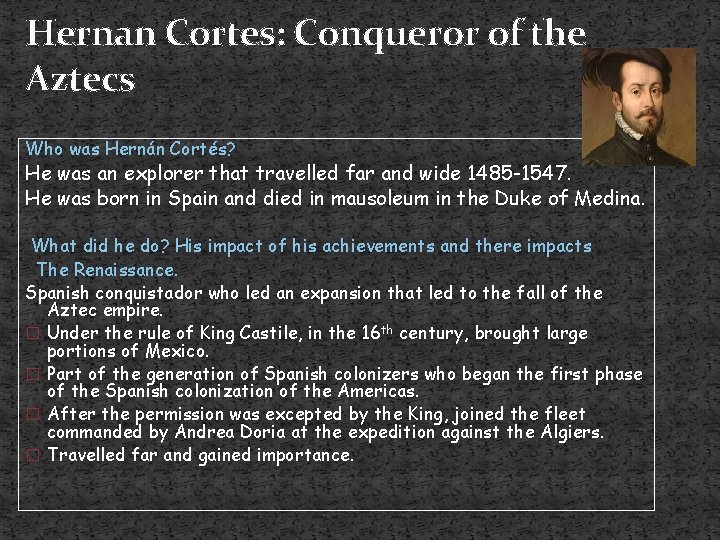 The Age of Discovery Explorers of The Renaissance