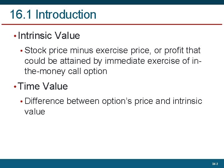 Option Valuation Bodie Kane and Marcus Essentials of