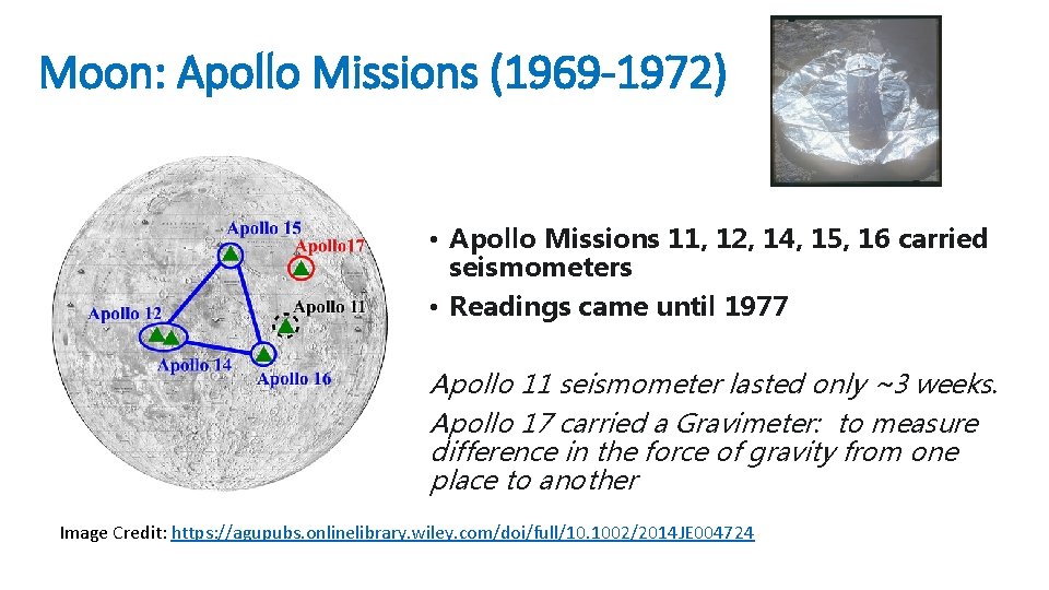 From Outer Space to Sub Surface Seismic vibrations