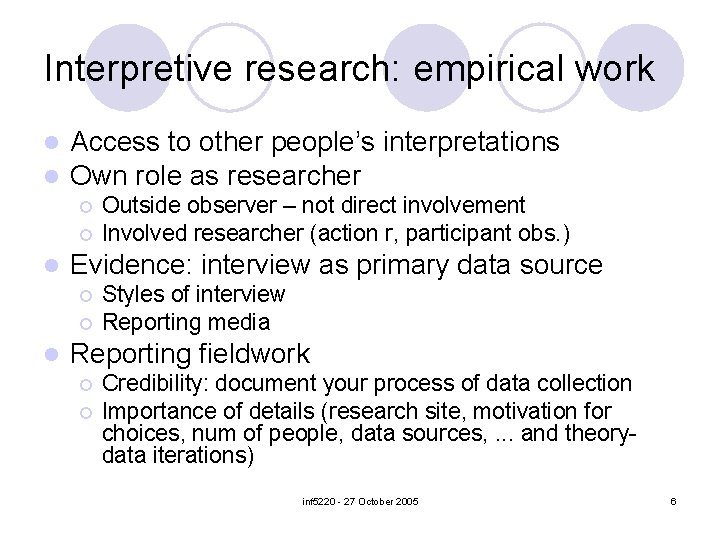 Introduction to Interpretive research grounded theory case study