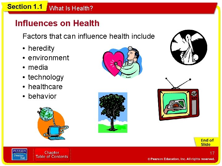 Section 1 1 What Is Health What is