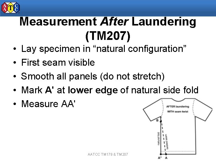 AATCC TM 179 2019 Skew Change in Fabrics
