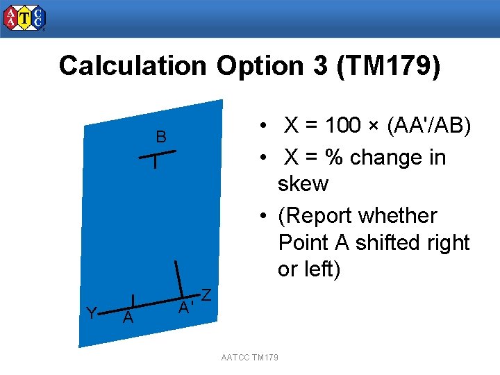 AATCC TM 179 2019 Skew Change in Fabrics