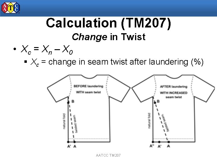 AATCC TM 179 2019 Skew Change in Fabrics