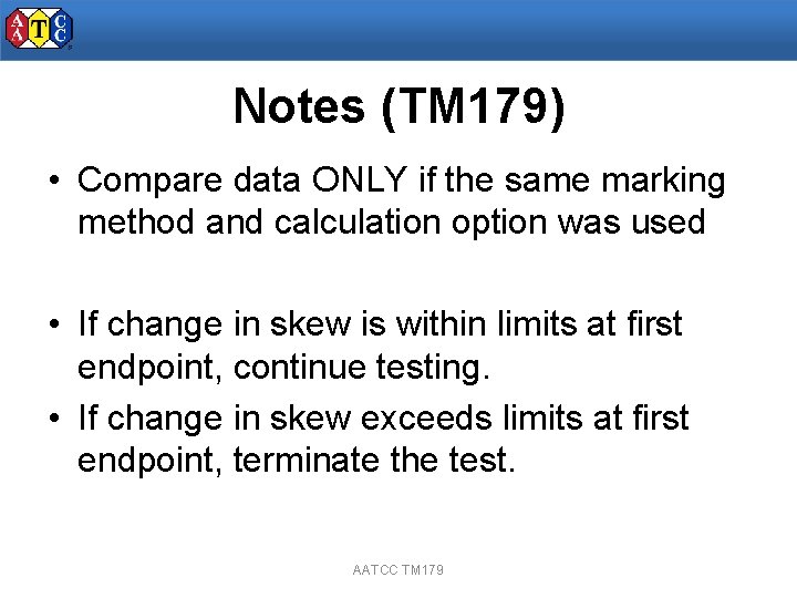 AATCC TM 179 2019 Skew Change in Fabrics
