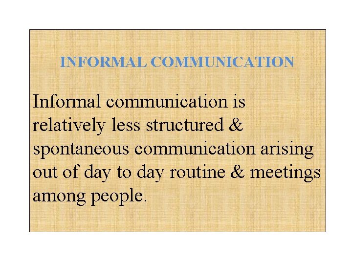 Types of Communication Dr Rajni Pandey Assistant Professor