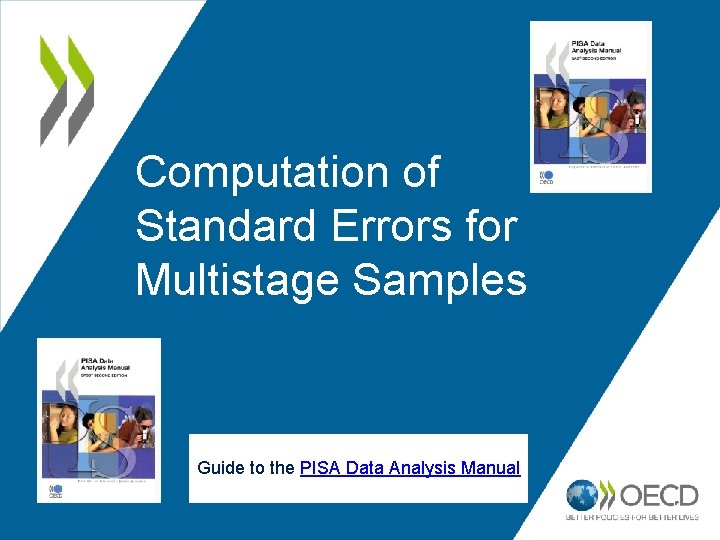 Computation of Standard Errors for Multistage Samples Guide