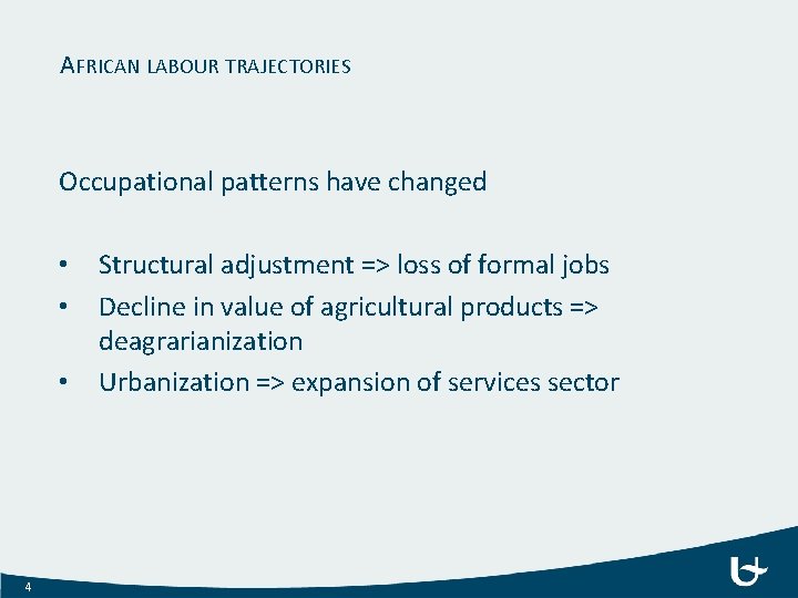 Artisanal frontier mining of gold labour transformation in