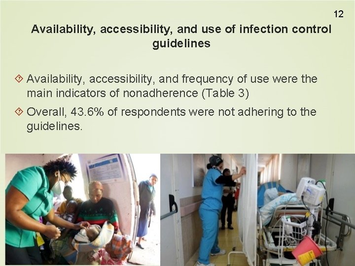 Barriers to TB infection control in developing countries