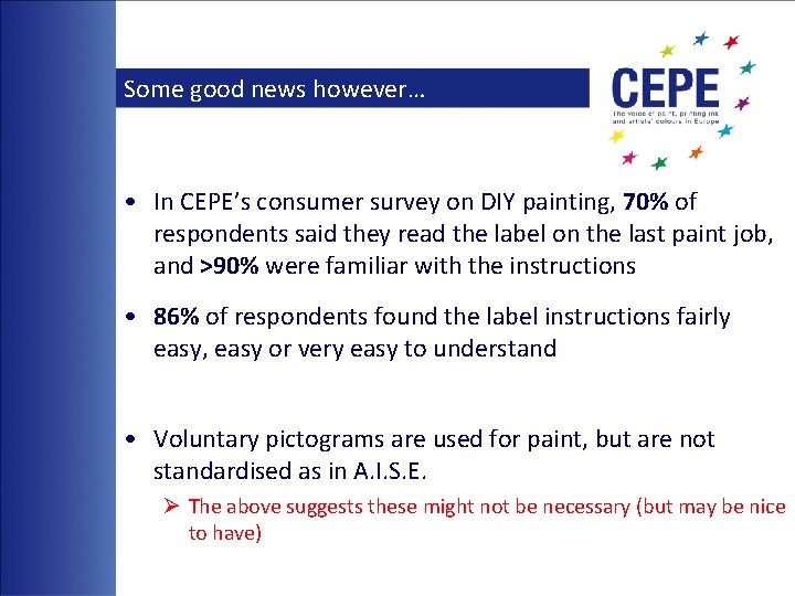 Communication to consumers Viewsinsights from CEPE Janice Robinson