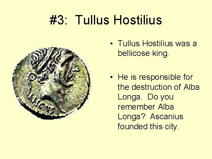 The Seven Kings of Rome Roman history is