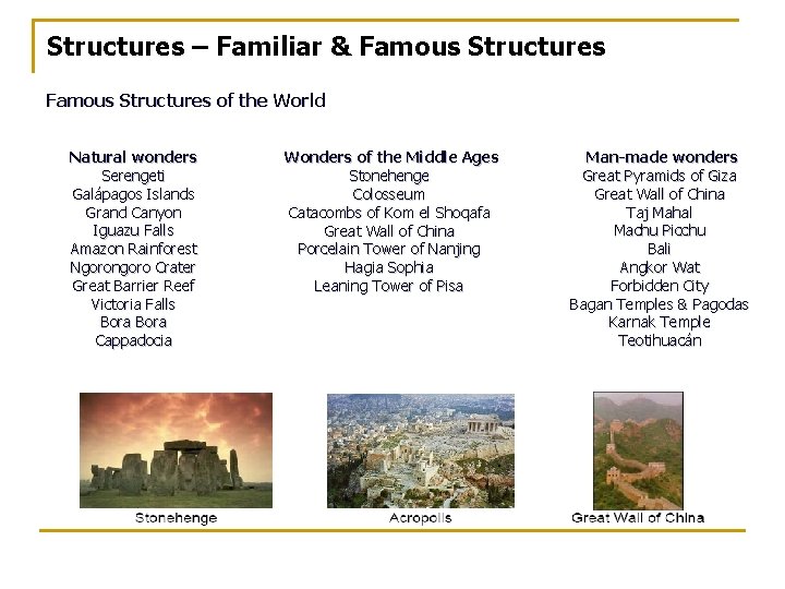 Structures and Forces POWERPOINT SLIDESHOW Grade 7 Science