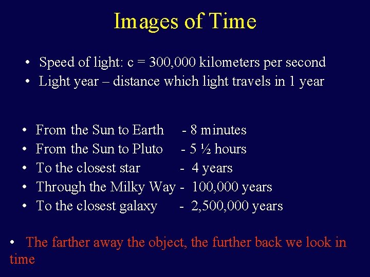 Lecture 33 The Solar System The Inner Planets