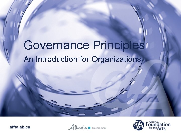 Governance Principles An Introduction for Organizations Context The