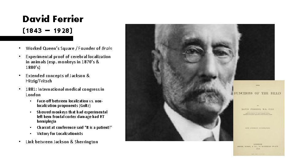 HISTORY OF NEUROLOGY BRITISH NEUROPHYSIOLOGY 100 YEARS OF