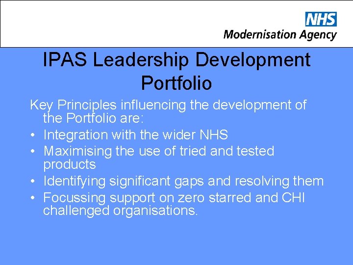 Improvement Partnership for Ambulance Services IPAS Julia R