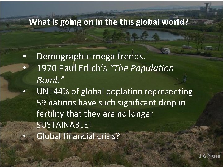 Future of Golf Demographics and Megatrends in Recreation