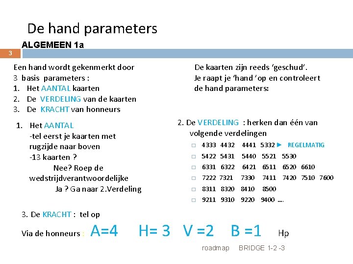 BRIDGE CURSUS 1 2 3 1 Fase 1