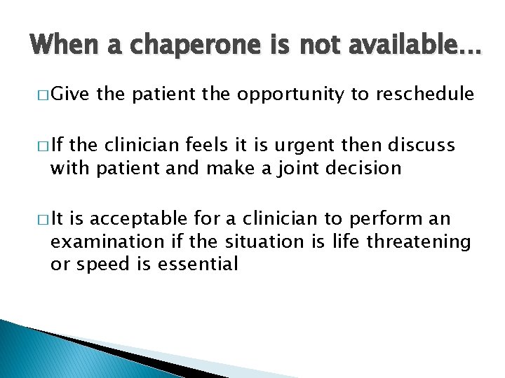 Chaperoning Roles and Responsibilities Thoreya Swage Quality Learning