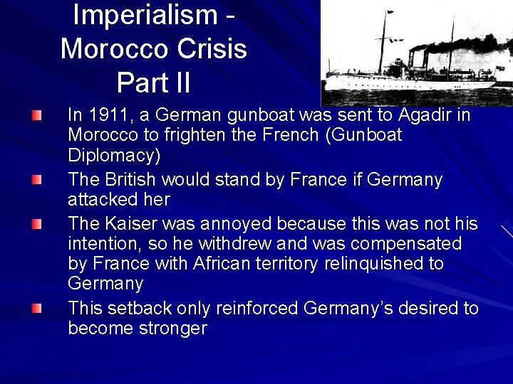 Causes of World War I Part 2 Domestic