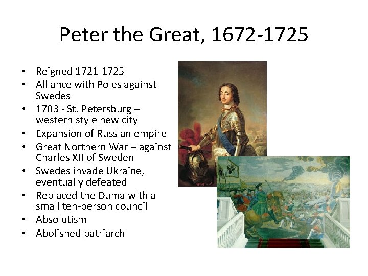 Russia Part 1 Beginnings to 17 th Century